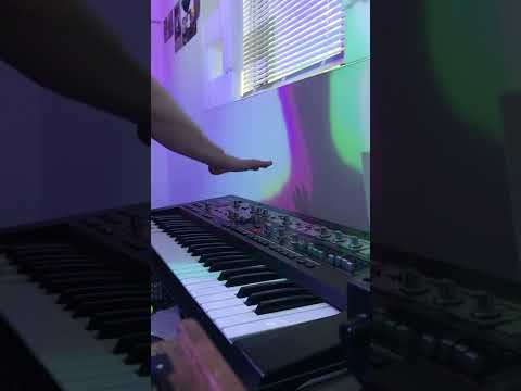 Roland SH-201 D-Beam on LPF Filter 1st Experiment