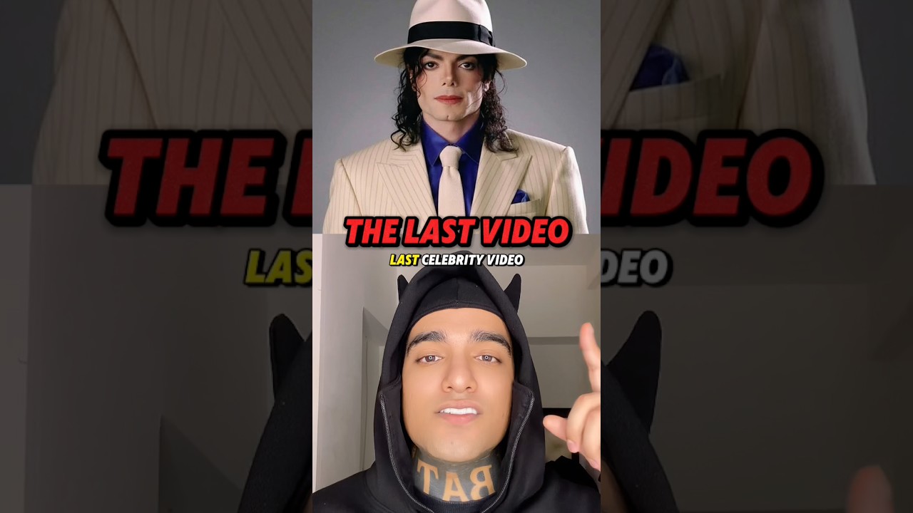 MICHAEL JACKSON LAST VIDEO EVER 😭