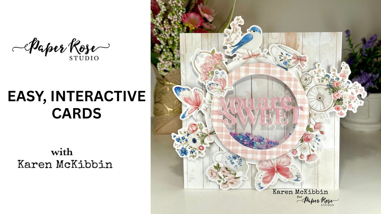 Paper Rose Studio | EASY, INTERACTIVE CARDS