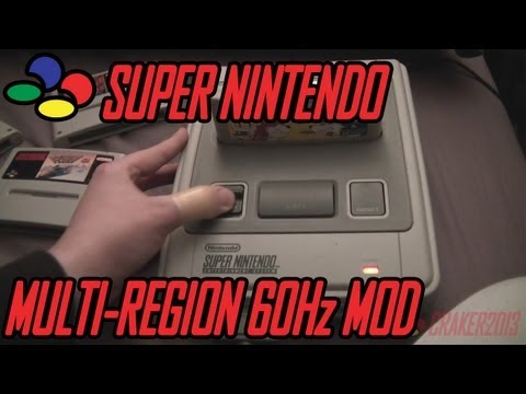 Super Nintendo Mod. | Craker Blog