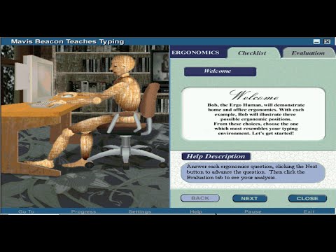 Mavis Beacon Teaches Typing 12 Deluxe(Ergonomic Checklist and Evaluation)