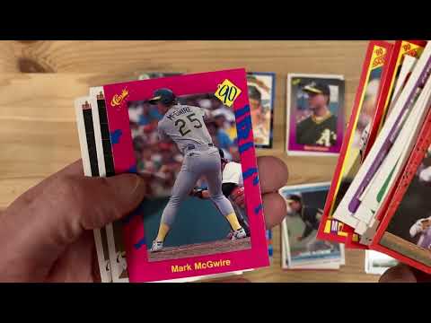 Mark McGwire Baseball Card Collection Review!