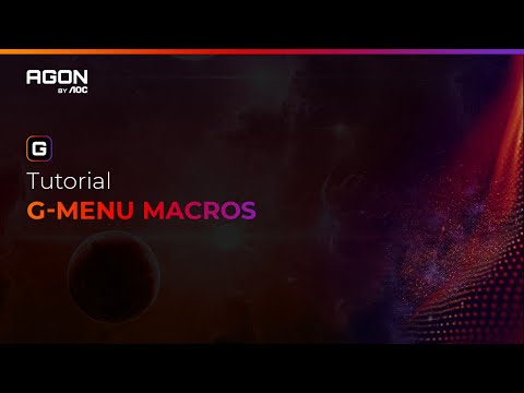 G-Menu Macros | Agon by AOC