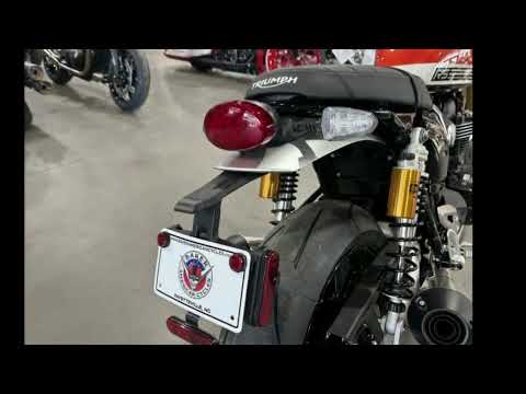 2025 Triumph Speed Twin 1200 RS Baja Orange/Sapphire Blac...