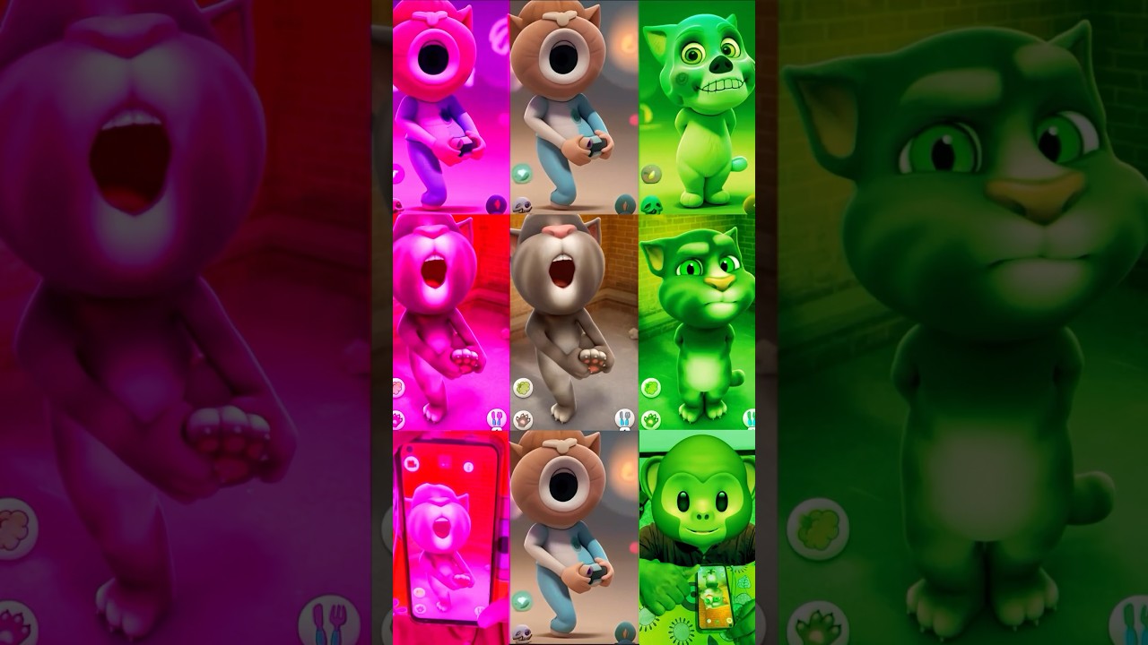 Talking tom cat #shorts 574