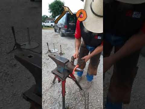 Shaping in Just 7 Hammer Blows: Hind Shoe