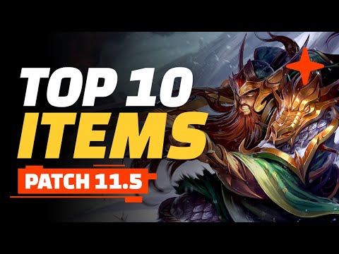 Top 10 Items - Teamfight Tactics Patch 11.5