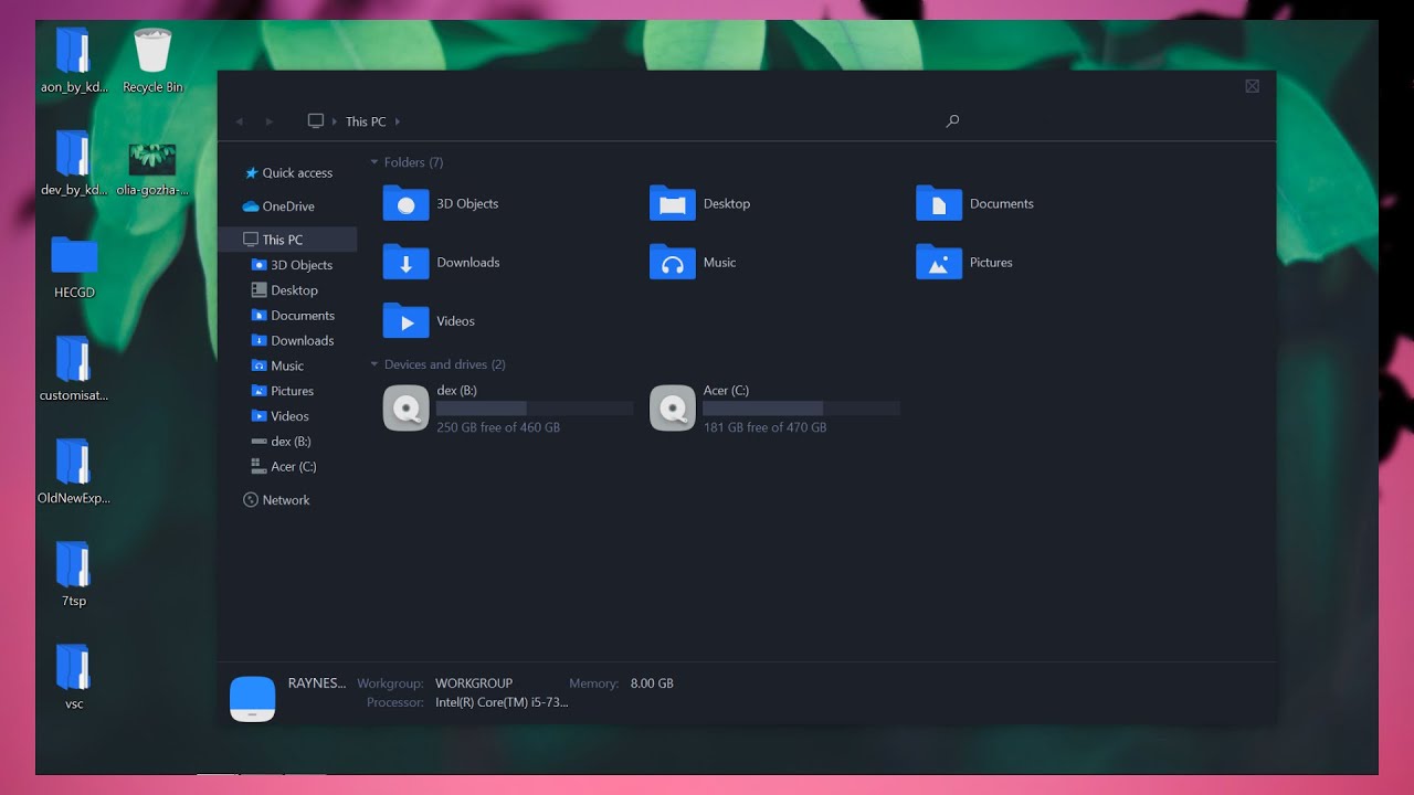 MAKE WINDOWS 10 LOOK BETTER || DEV THEME || 2020 CUSTOMIZATION