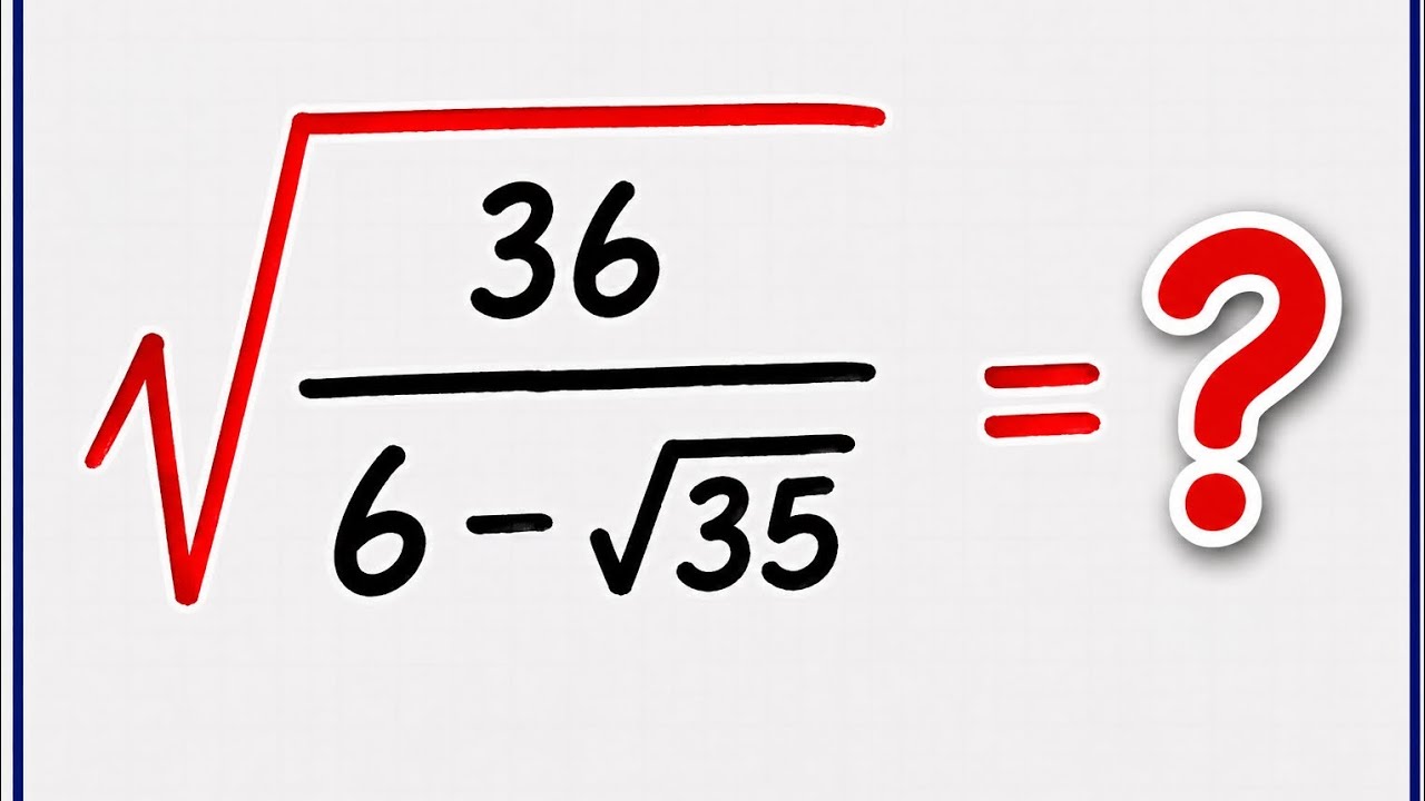 Nice Square root simplification math problems/Algebra problem