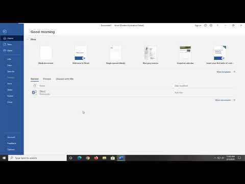 How to Recover Unsaved Word File in Microsoft Word [Tutorial]