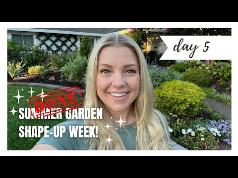 Summer Garden Shape Up is FINALLY DONE! ππΌ :: Summer Garden Maintenance!