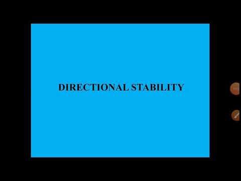 Directional stability