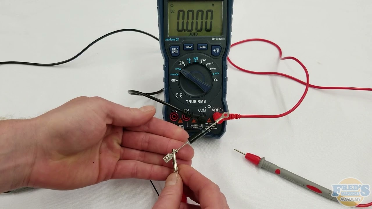 Testing a microwave diode with a digital meter