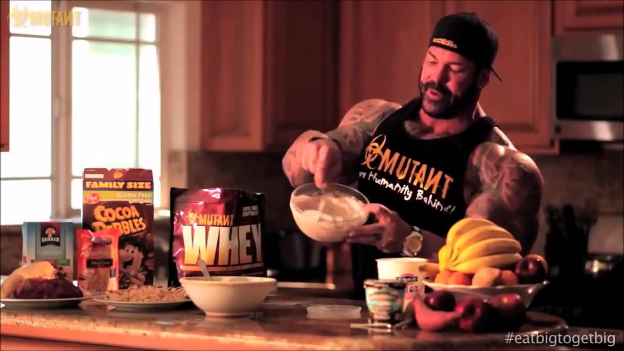 Bodybuilder's Eating Routine by Rich Piana (Credit to Rich Piana)
