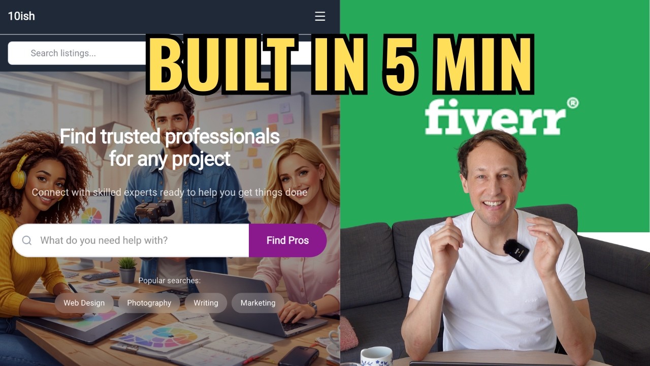 How to Build a Fiverr Clone Without Coding (Live Demo)