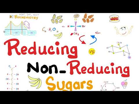 Glucose Sugar in the Urine (e.g. Glucosuria) - Reducing Sugars vs. Non-reducing Sugars -Biochemistry
