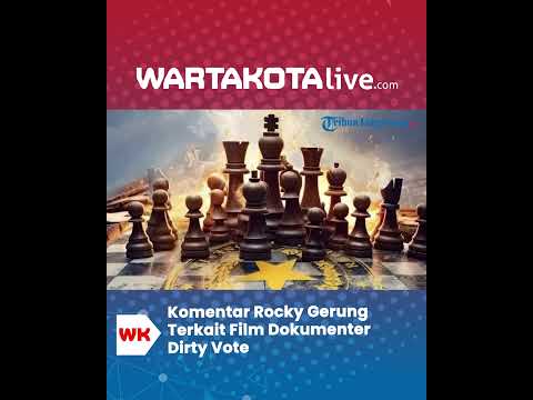 Komentar Rocky Gerung Terkait Film Dokumenter Dirty Vote