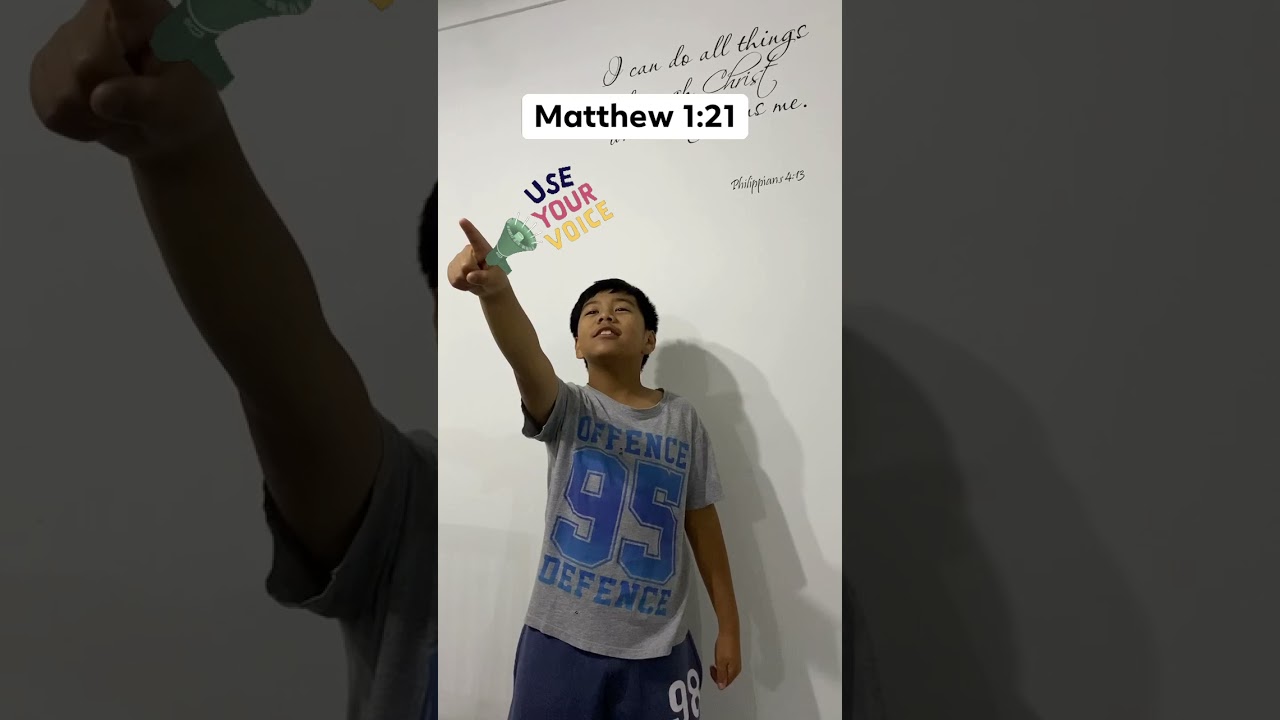MATTHEW 1:21 KING JAMES VERSION #Shorts