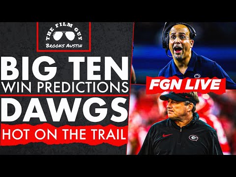 FGN Live: Big 10 Win Total Locks | Georgia Football Recruiting Stays Hot