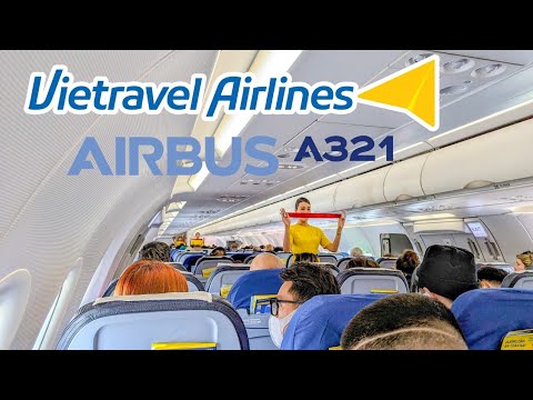VIETRAVEL AIRLINES A321-CEO | HANOI (HAN) - DANANG (DAD) | Full Flight Report in 4K