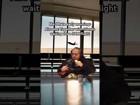 Travel Meme: 5AM Flight with Friends & Cheap Flights with ASAP Tickets! #flights