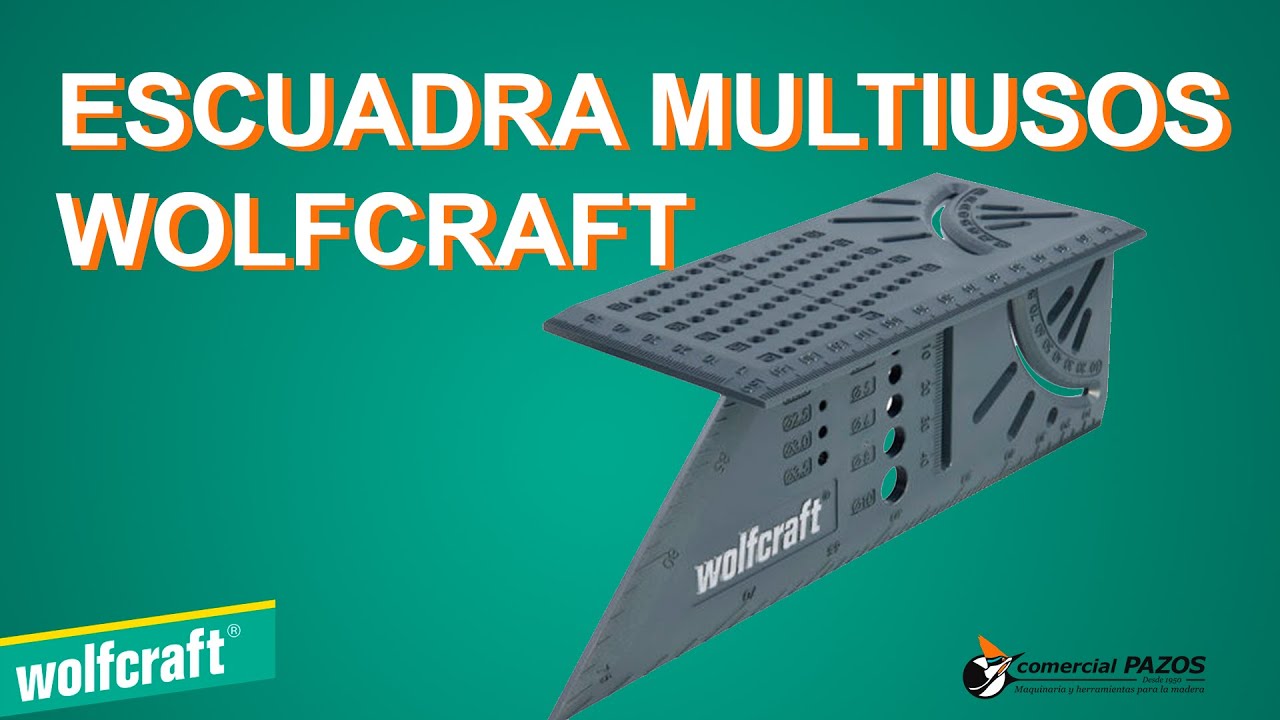 ESCUADRA 3D MULTIUSOS WOLFCRAFT