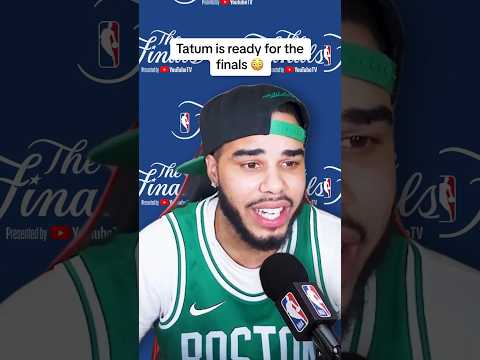 “JAYSON TATUM” can’t wait for NBA Finals 🤣😂