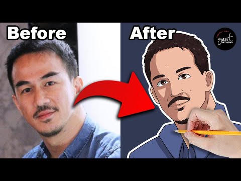 anniversary gifts ideas | make cartoon from photo joe taslim portrait