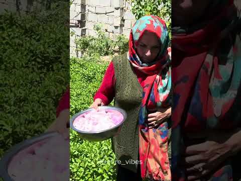 Morning in a Persian Garden | Herb & Rose Picking in the Village
