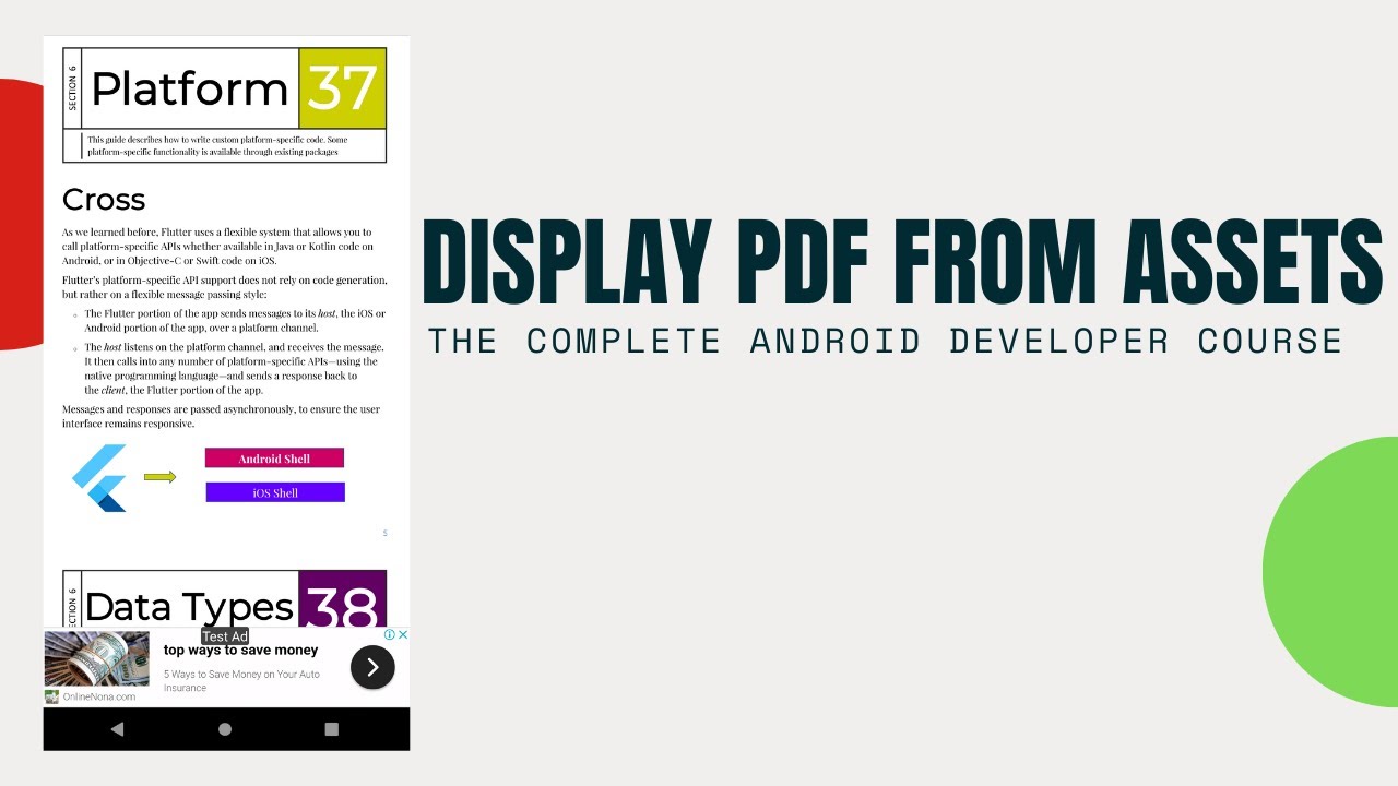 Display PDF into Android App with Night Mode