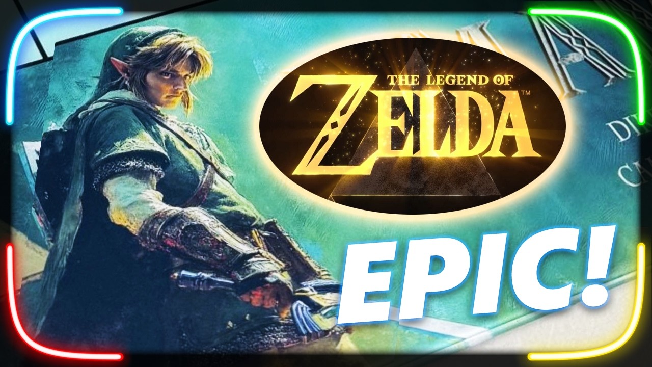 Whoa! Leaked ZELDA MOVIE Shows Link in FULL OUTFIT & Master Sword!