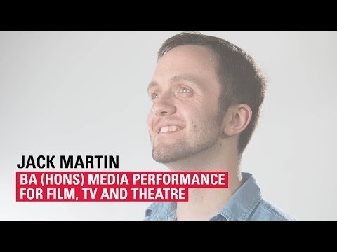 Hear from Jack, BA (Hons) Media Performance for Film TV and Theatre
