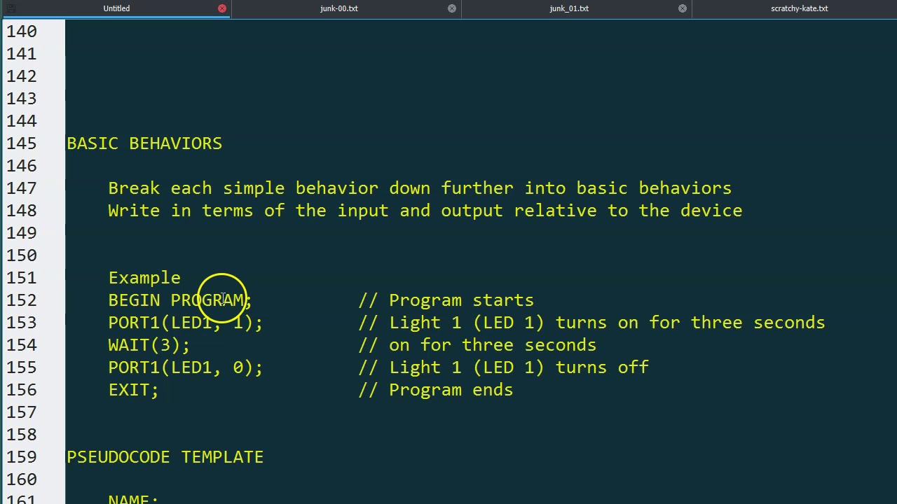 CRASH COURSE Intro to Programming & Pseudocode