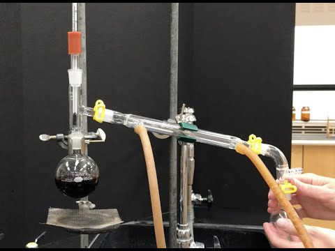 Simple Distillation on Red Wine