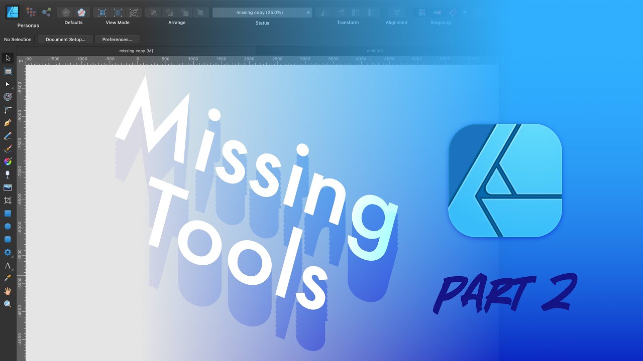 5 Tools Still Missing in Affinity Designer 2022 and How To Work Without Them Part 2