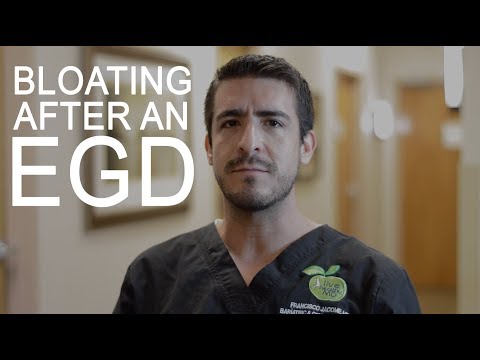 Bloating after an EGD