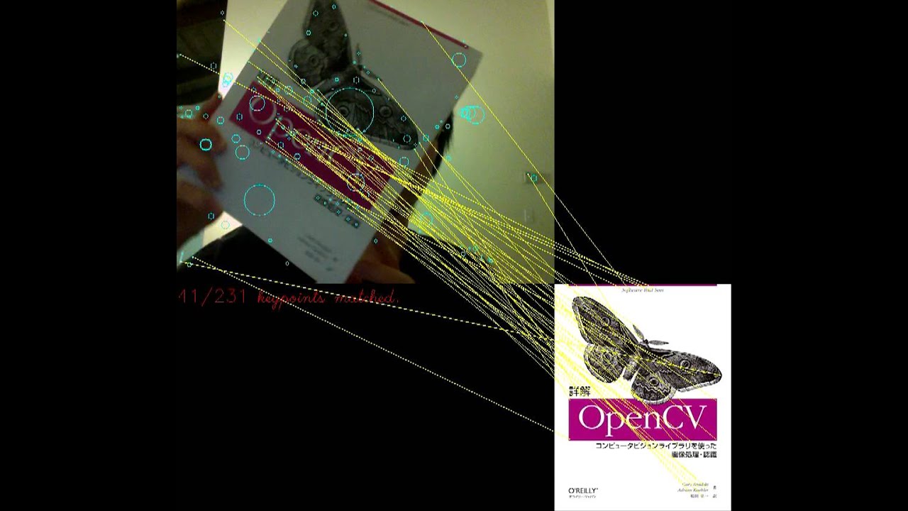 Keypoint matching with SIFT