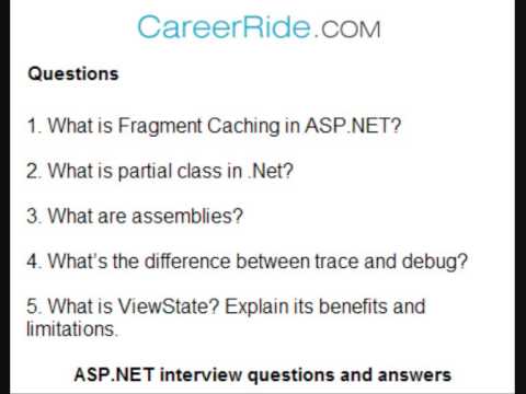 asp net interview questions and answers