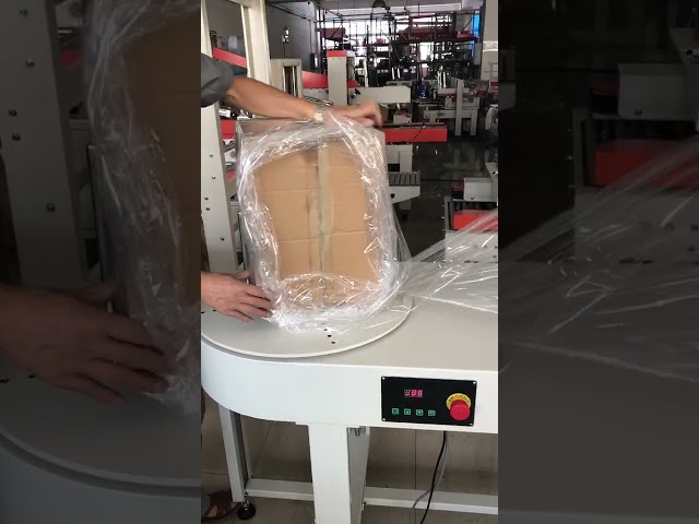 Stretch Wrapping Machine - Box Stretch Wrapper Machine Manufacturer ...