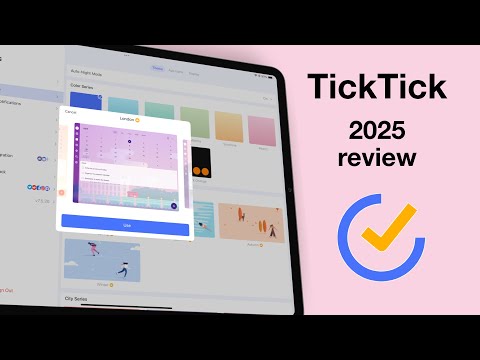 TickTick for planning on the iPad (2025 review)