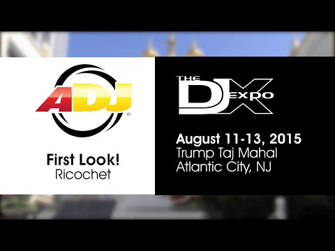 First Look! ADJ Ricochet - DJ Expo 2015