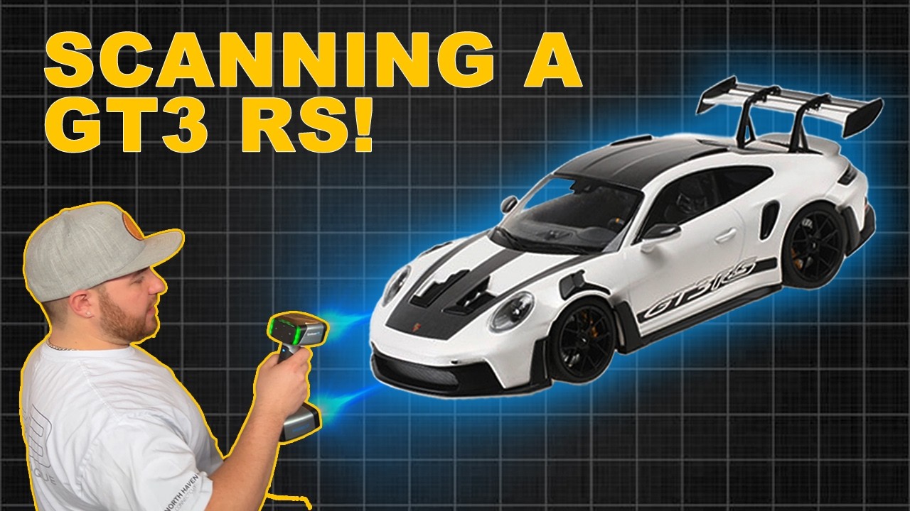 3D SCANNING a Porsche GT3 RS!