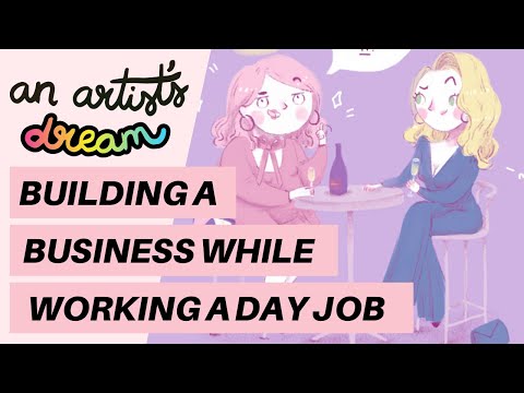 Developing an Art Career While Having a Day Job - Catherine Corner aka Katnipp Illustrations