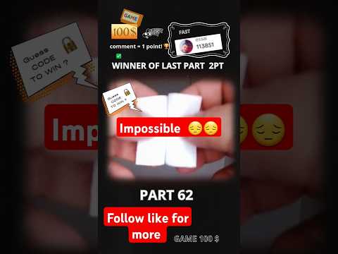 Part 62 game 100 guess numbers #music