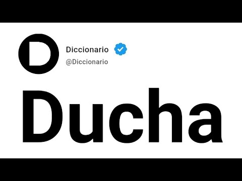 Ducha Significado En Español