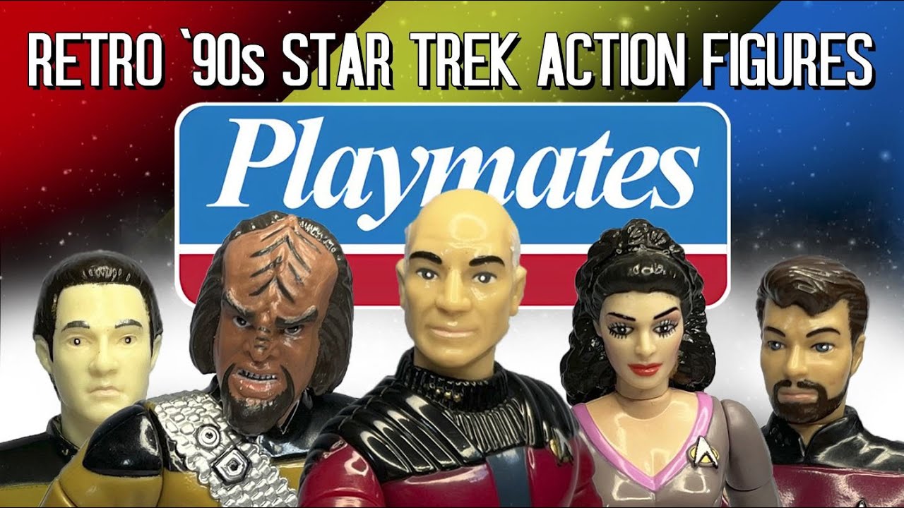 STAR TREK: Retro '90s Action Figures from Playmates - Part 1