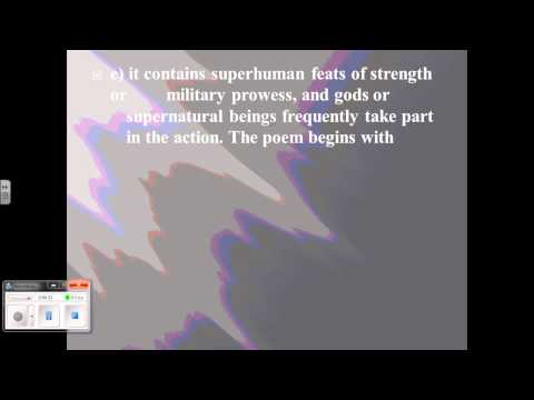 Epic Literary Terms 1