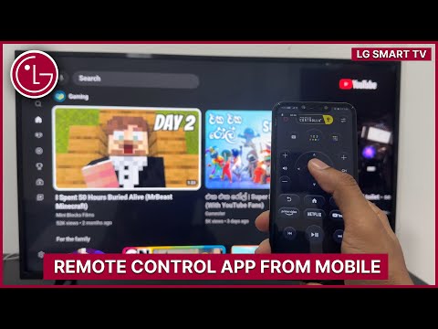 LG Smart TV: How to Use Remote Control App From Mobile (Android)