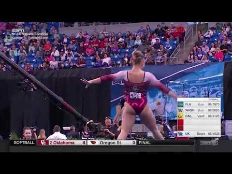 Brenna’s Handspring double front – Gymnastics Coaching.com
