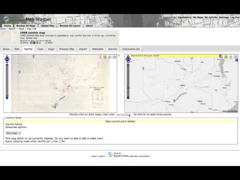 Introduction to the WorldMap Warper Tool | Transition Studies
